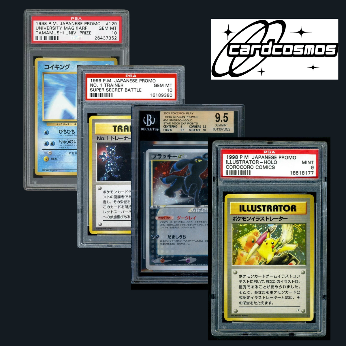 Top 10 des cartes Pokémon les plus précieuses de tous les temps